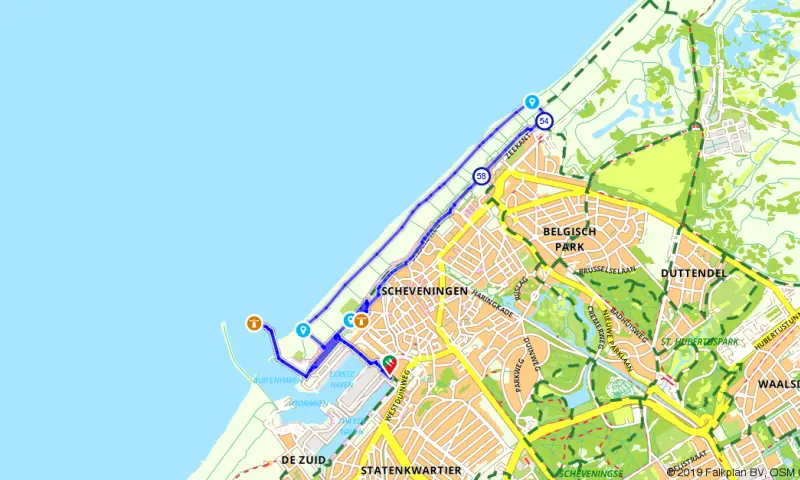 Vuurtoren Route
