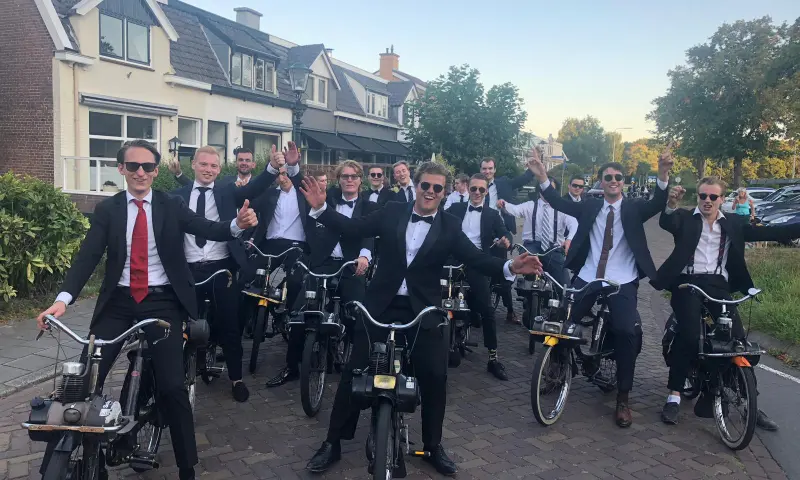 Solex rijden Bollenstreek