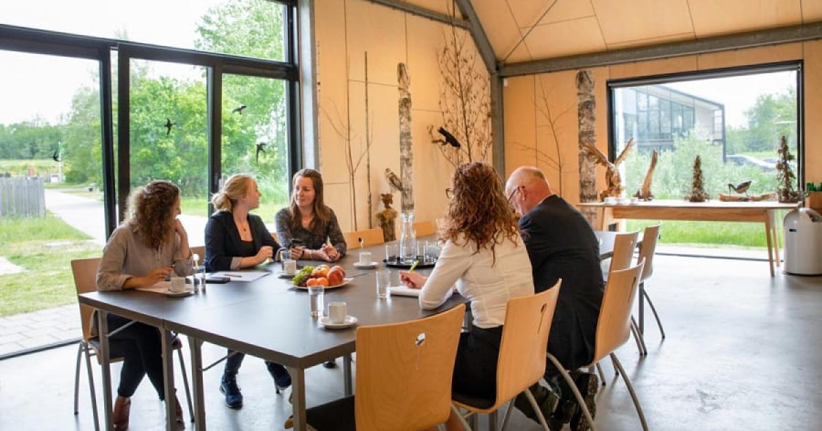 Vergaderen in de natuur