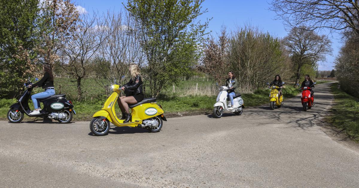 Vespa scooter verhuur