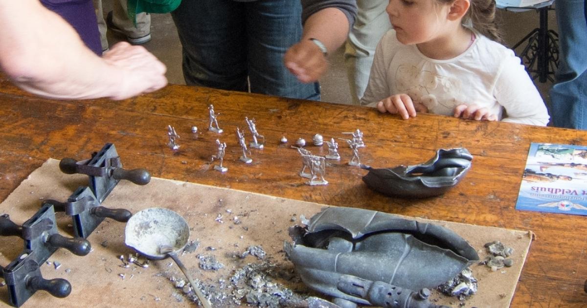 Doorlopende workshop Tinnen soldaatjes